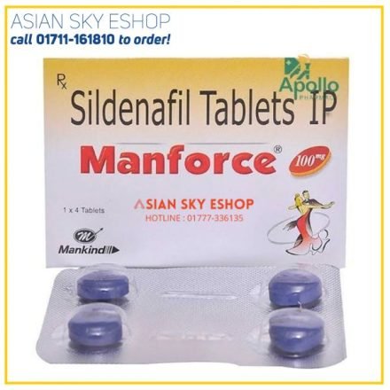 Manforce 100 MG Tablet - Asian Sky Shop